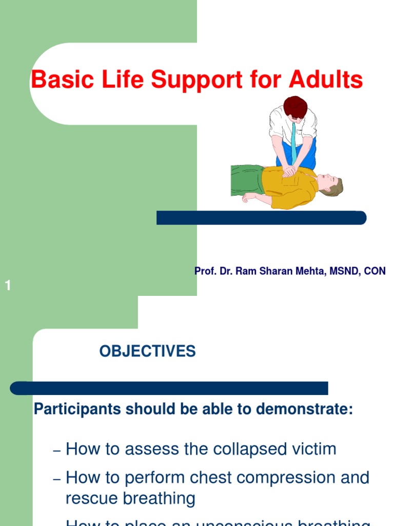 Basic Life Suport | PDF | Cardiopulmonary Resuscitation | Cardiac Arrest