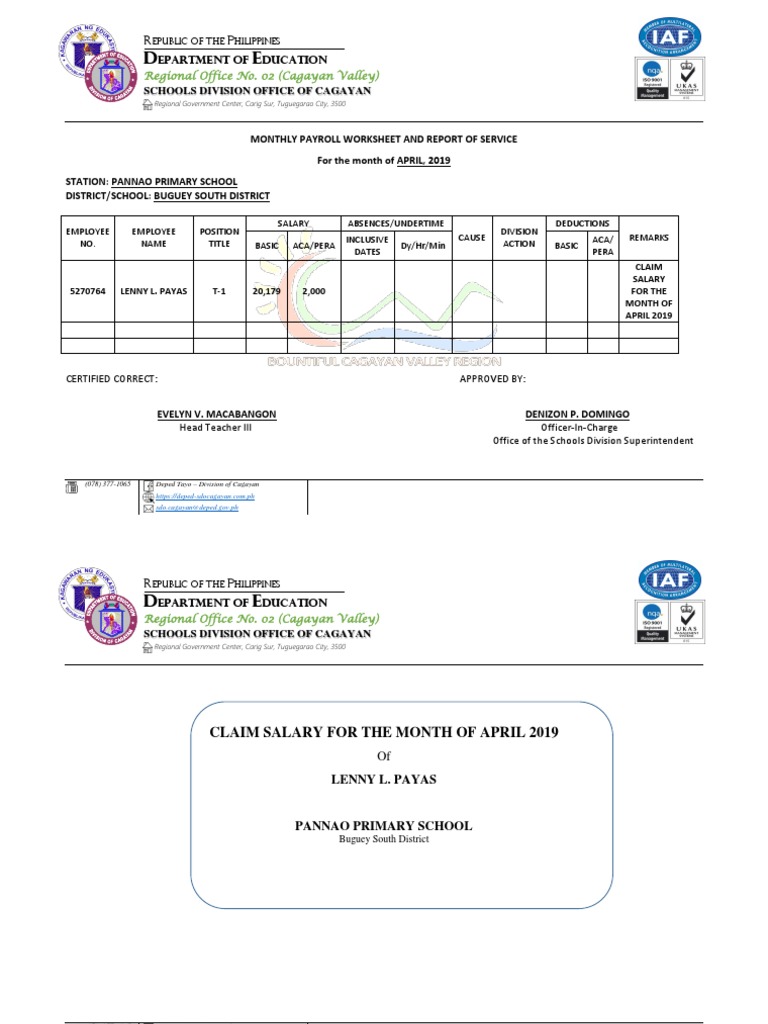 Form 7 Iso New Template | Download Free PDF | Philippines