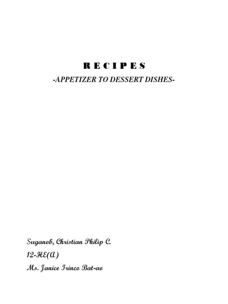 Christian Dishes | PDF | Sushi | Foods