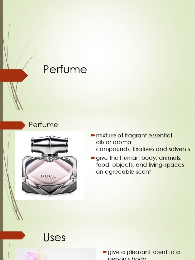 Perfume | PDF | Perfume | Chemistry