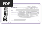 Kwitansi Pembayaran Travel Mobil | PDF