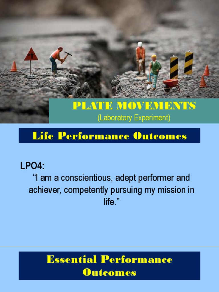 Plate Movements: (Laboratory Experiment) | PDF | Plate Tectonics | Geology