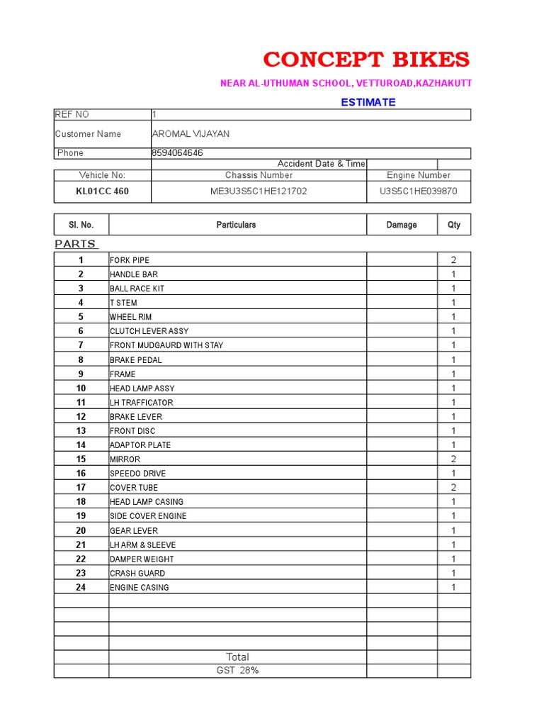 Car Detailed Information | PDF | Manufactured Goods | Vehicles