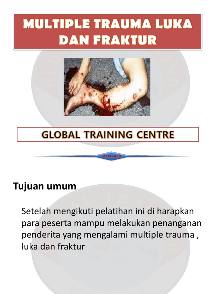 Pelatihan Penanganan Trauma dan Fraktur | PDF