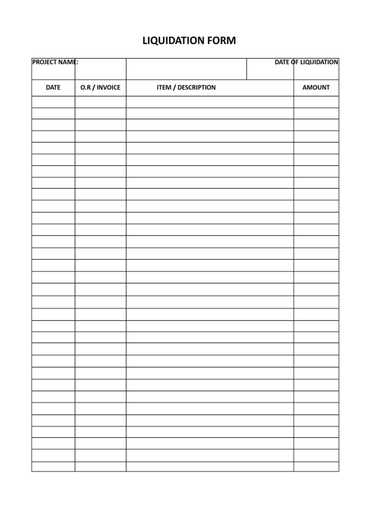 Liquidation | PDF