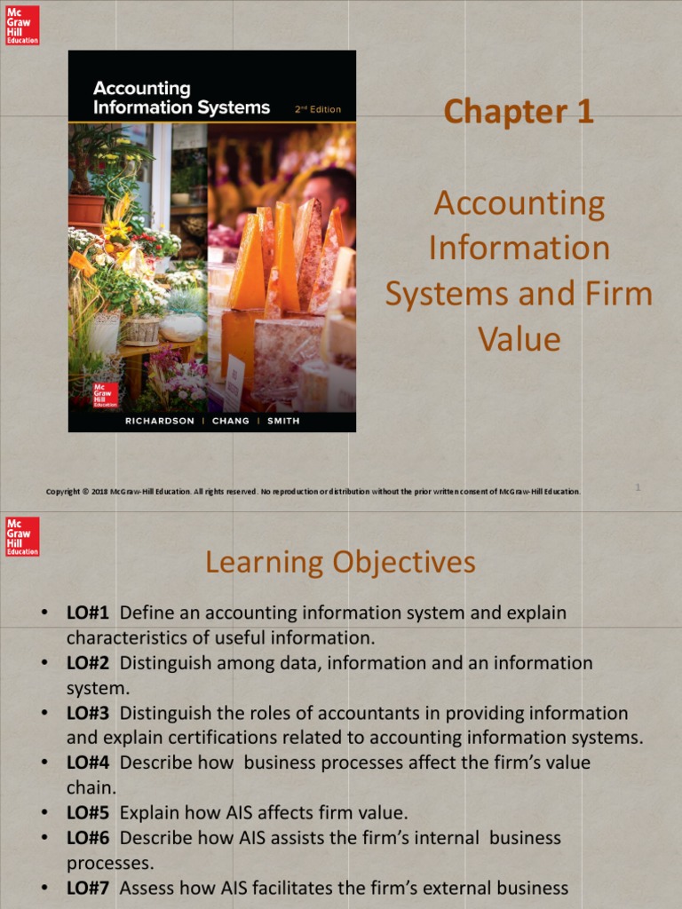 01-Overview On Accounting Information System | PDF | Information System ...