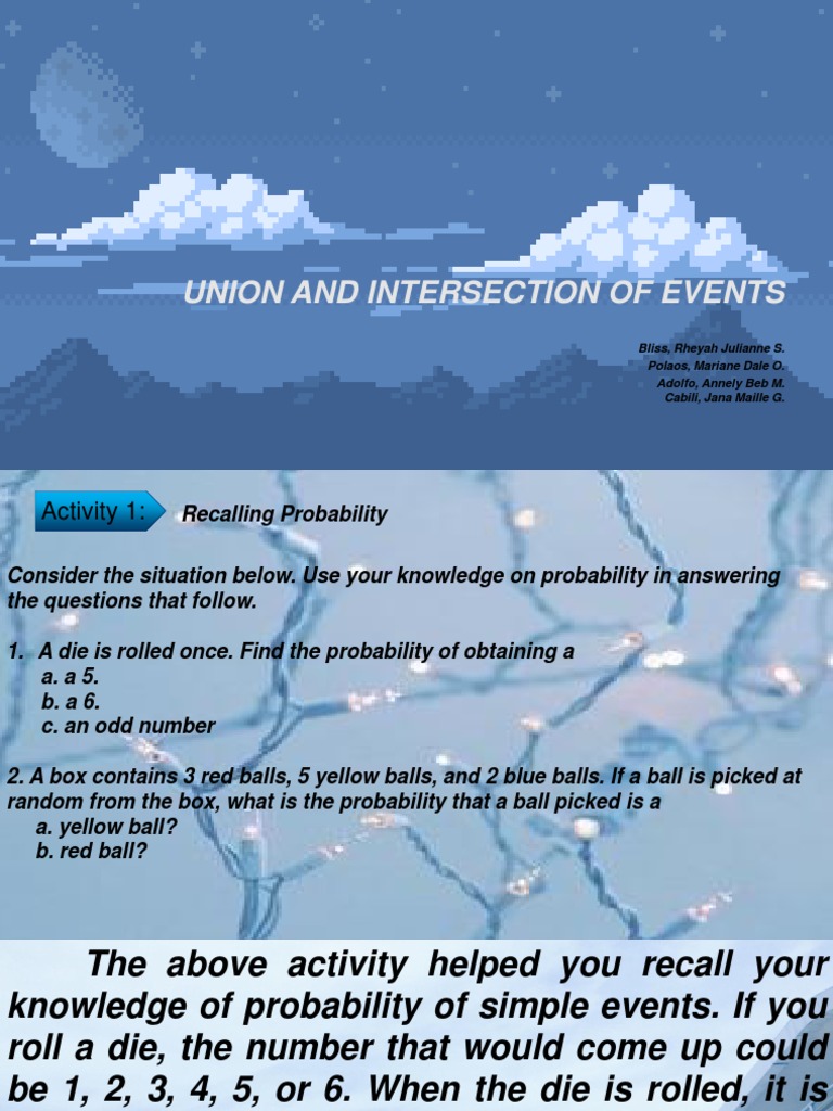 Project Math Final | PDF | Probability | Teaching Mathematics