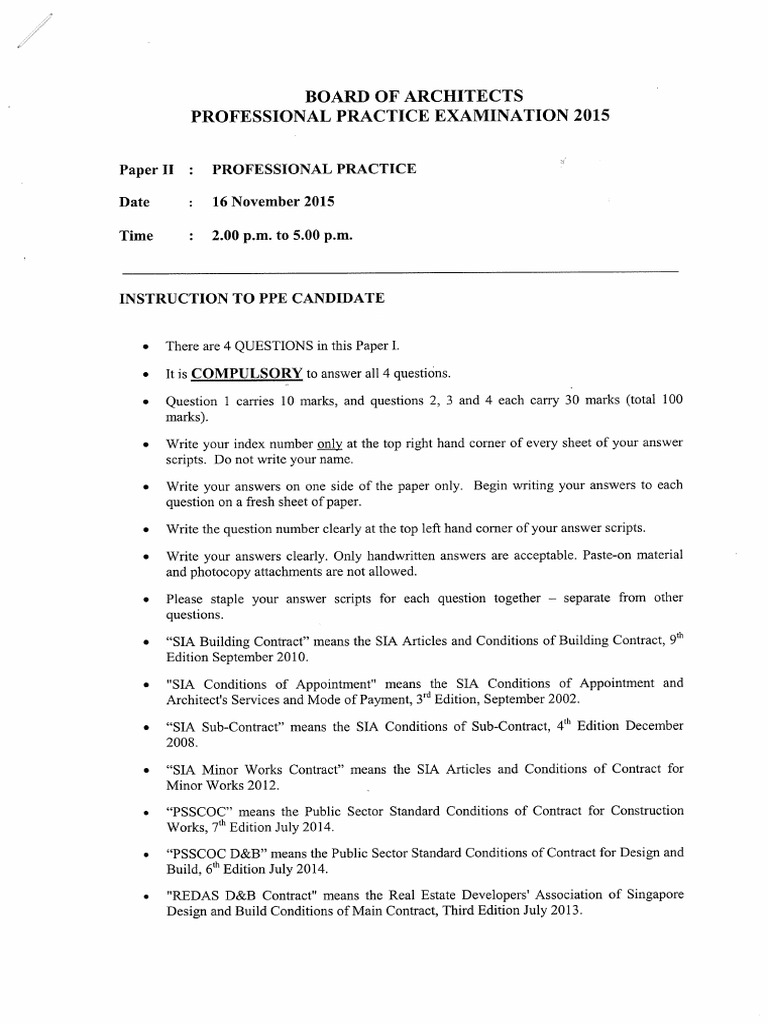 2015 PPE Paper 2 | PDF