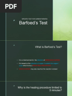 Barfoed's Test for Monosaccharides | PDF | Physical Chemistry ...