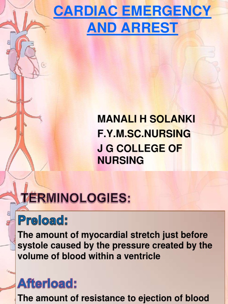 Cardiac Emergency PDF | PDF | Myocardial Infarction | Coronary Artery ...