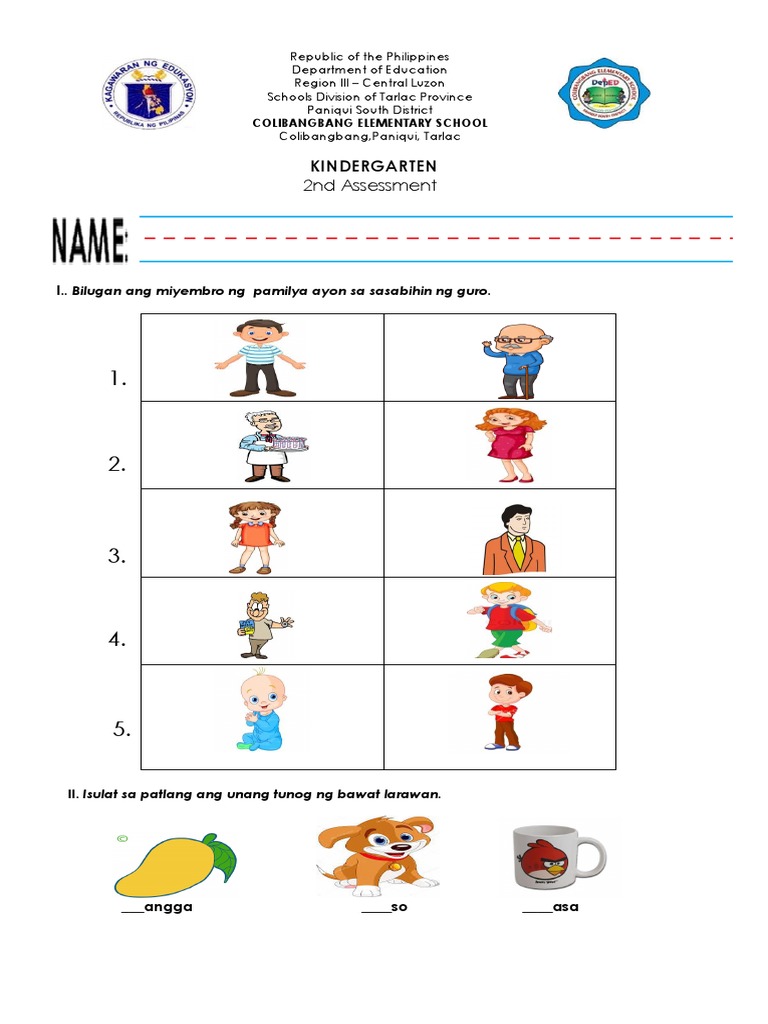 KINDER Second Quarter | PDF
