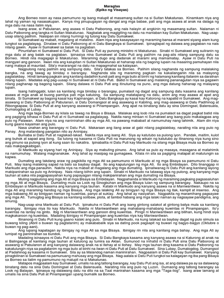 Maragtas | PDF