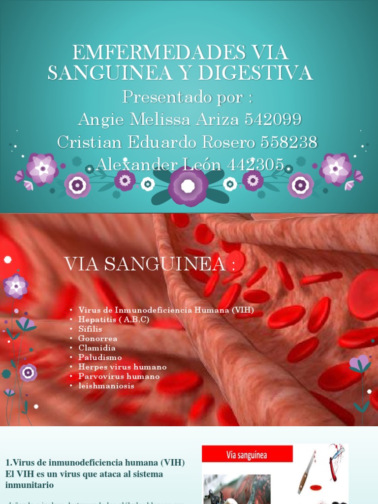 Enfermedades Via Sanguinea y Digestiva | PDF | Diarrea | Virus