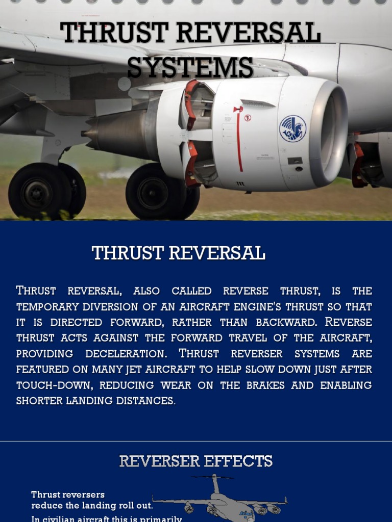 Thrust Reversal Systems | PDF | Aircraft | Aviation
