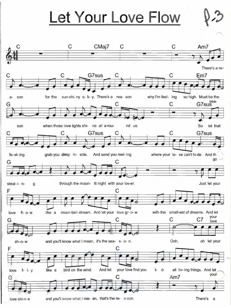 Let Your Love Flow 1 | PDF | Nature