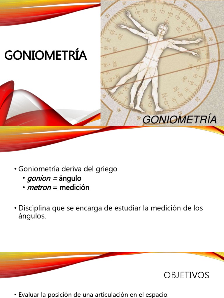 Goniometri | PDF | La columna vertebral | Vértebra
