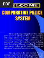 Comparative Police System | PDF | Police | Crime & Violence
