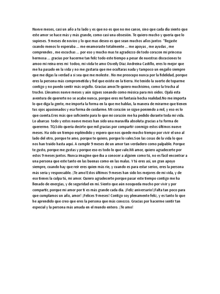 9 Meses | PDF | Amor