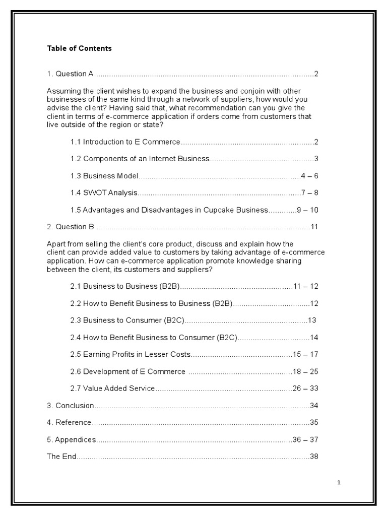 E Commerce Assignment | PDF | E Commerce | Retail