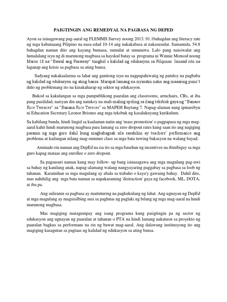 Pangulong Tudling | PDF