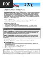 Grade 6 Poster Design Lesson Plan | PDF | Poster | Design