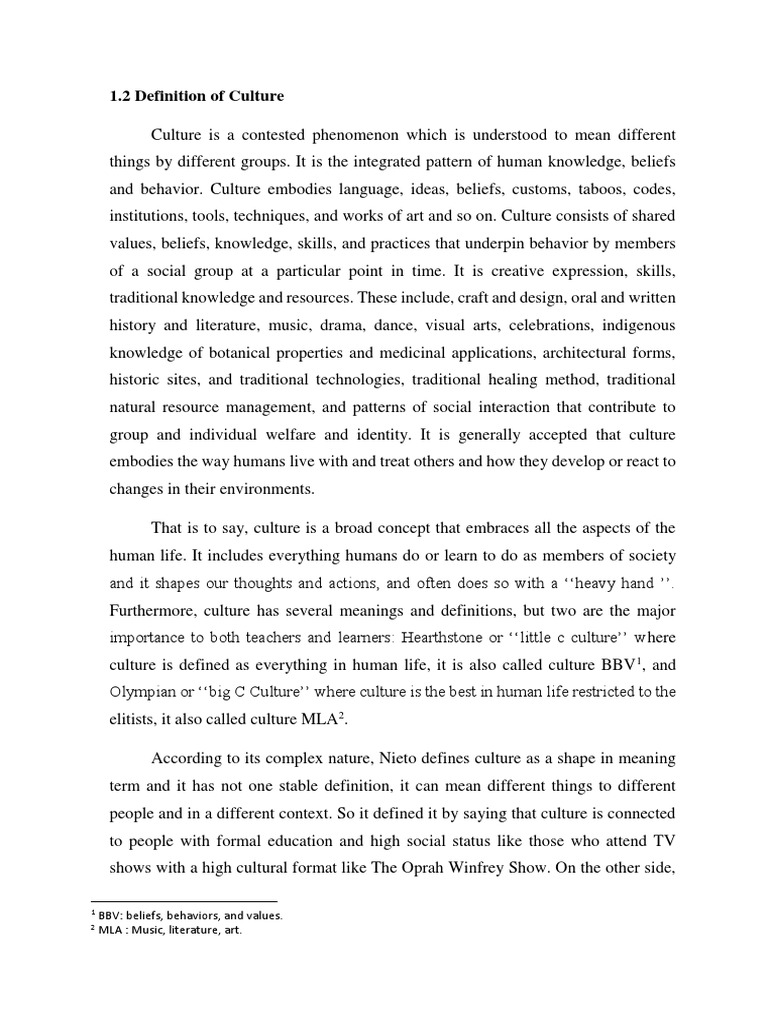 Connection Between Language and Culture | PDF | English Language ...