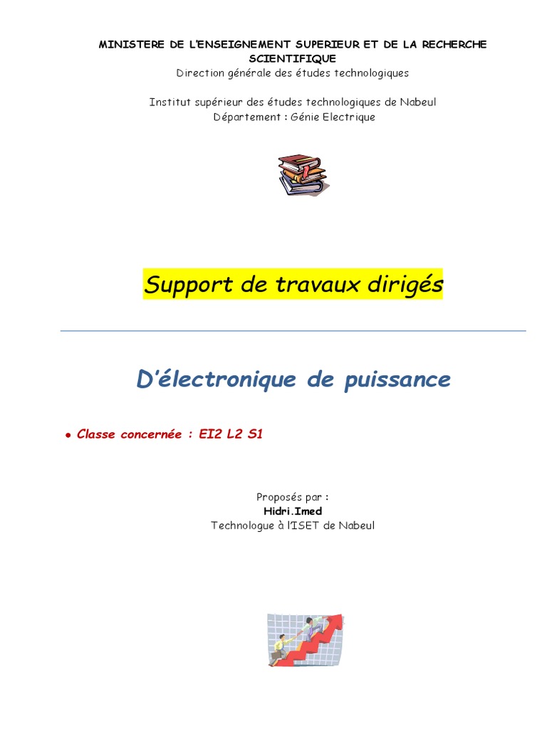 TD Electronique PDF | PDF | Redresseur | Puissance (physique)