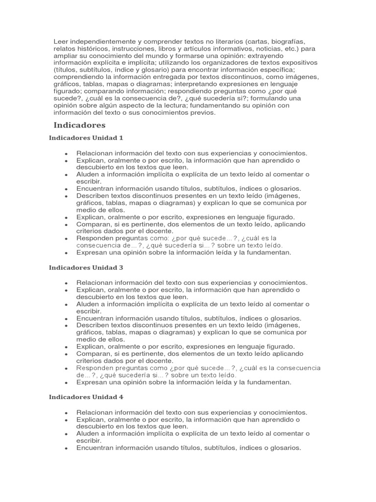 Comprensión de Textos No Literarios | PDF | Información | Comunicación