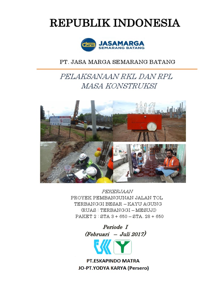 Laporan RKL RPL Terbanggi - Mesuji Periode 1 | PDF