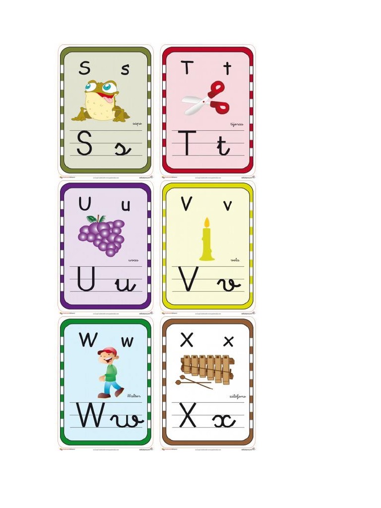 Laminas Abecedario | PDF