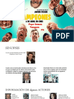 Personajes de la película "Campeones" | PDF