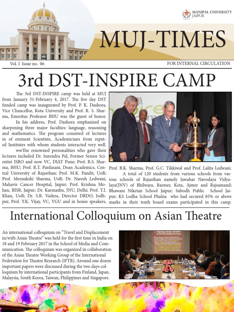 Muj Times February | PDF | University | Computer Security