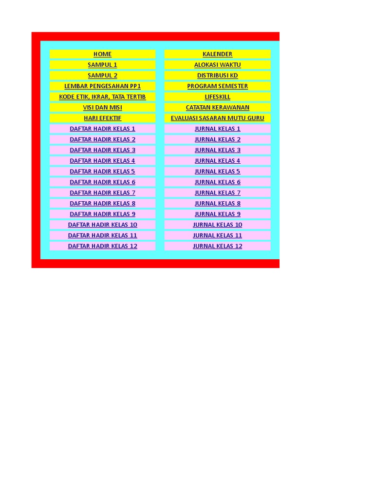 Master Pp1 Dan Pp2 Smt 1 Pjok Pdf