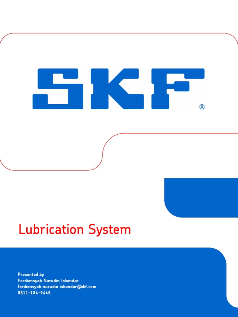 SKF Lube System 2018 Short Version | PDF | Bearing (Mechanical ...