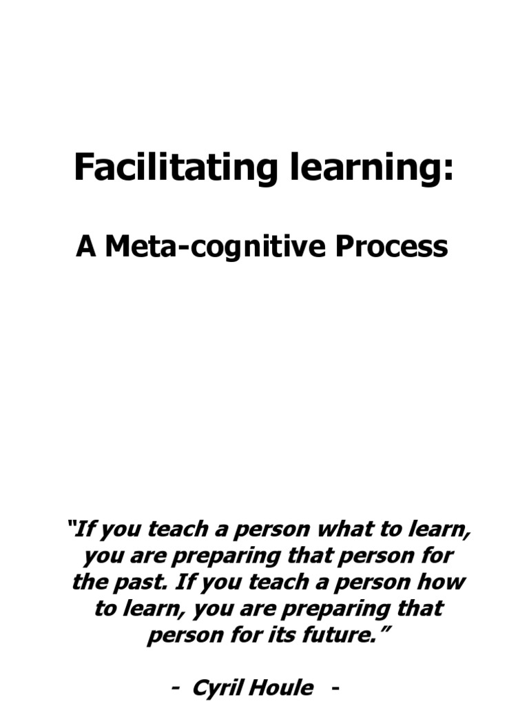 Facilitating Learning | PDF | Individualized Education Program | Classical Conditioning