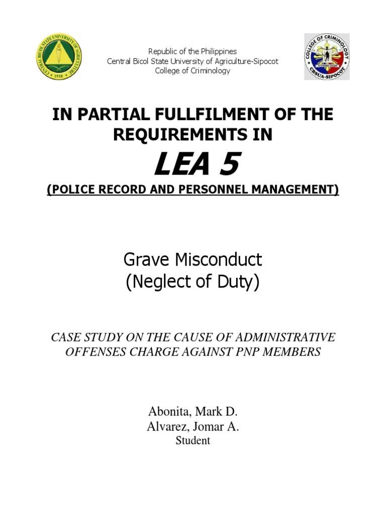 Police Record Case Study | PDF | Crime & Violence | Crime Thriller