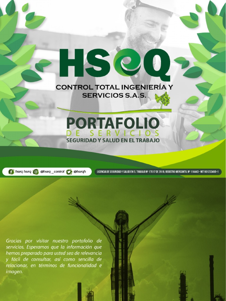 Portafolio HSEQ CONTROL TOTAL | PDF