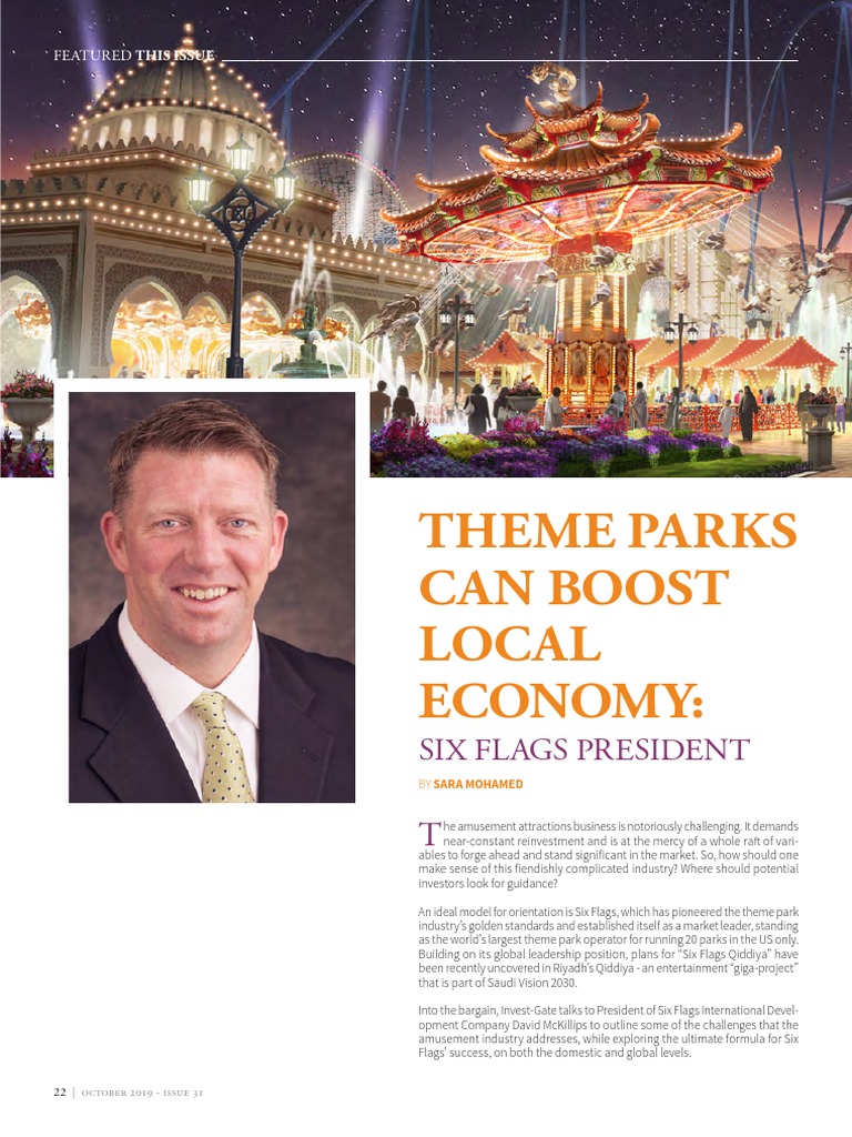 Interview With President of US-based Six Flags David McKillips | PDF ...