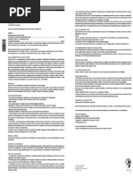 Tansiloprost Duo: Usos y Efectos Secundarios | PDF | Drogas | Farmacología