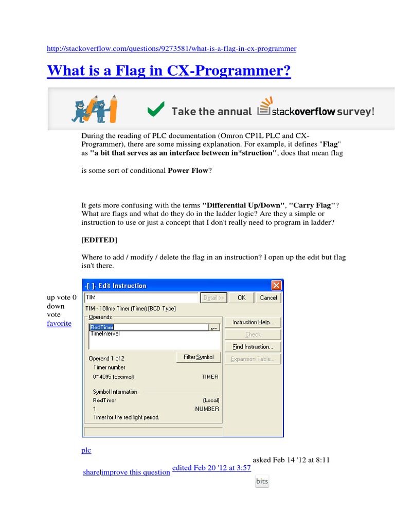 Flag-In PLC | PDF | Programmable Logic Controller | Software Engineering