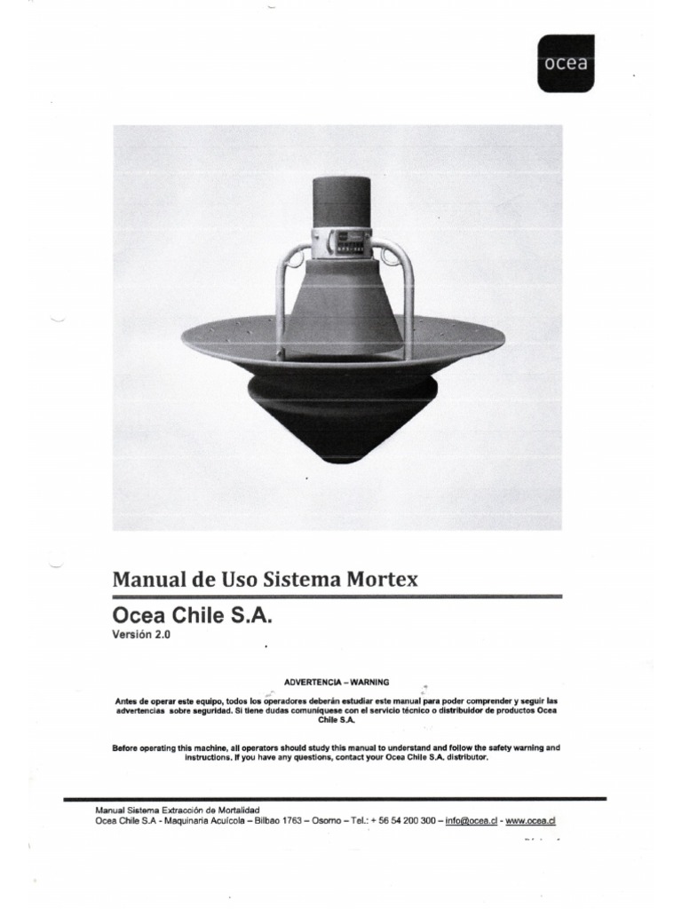 Manual Uso Sistema Mortex | PDF