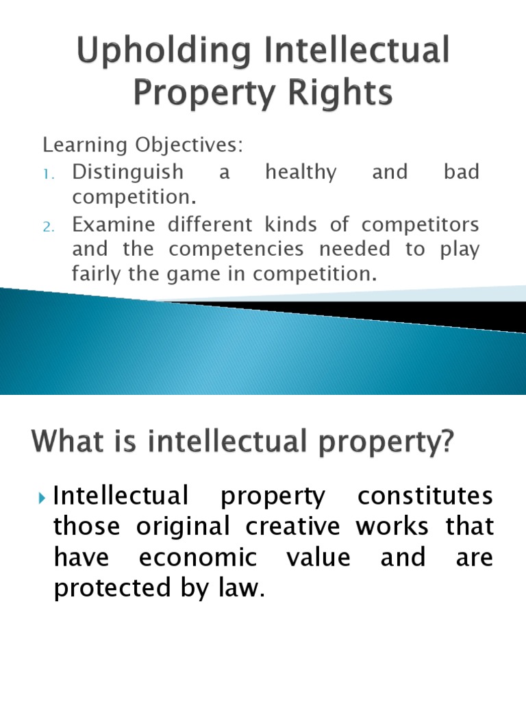 Intellectual Property Rights | PDF | Trade Secret | Patent