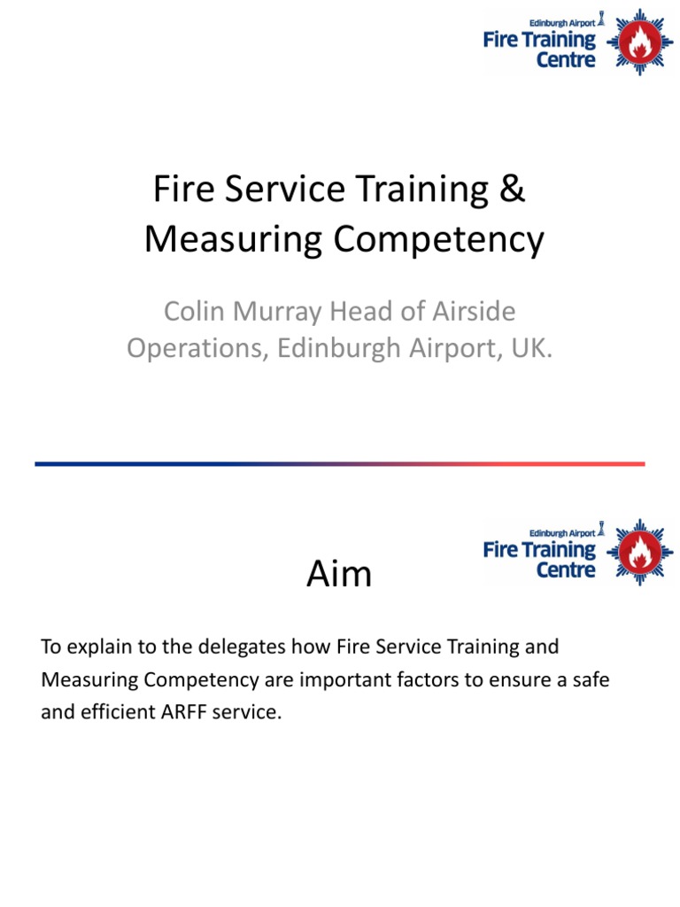 ARFF Training | PDF | Airport | Fires