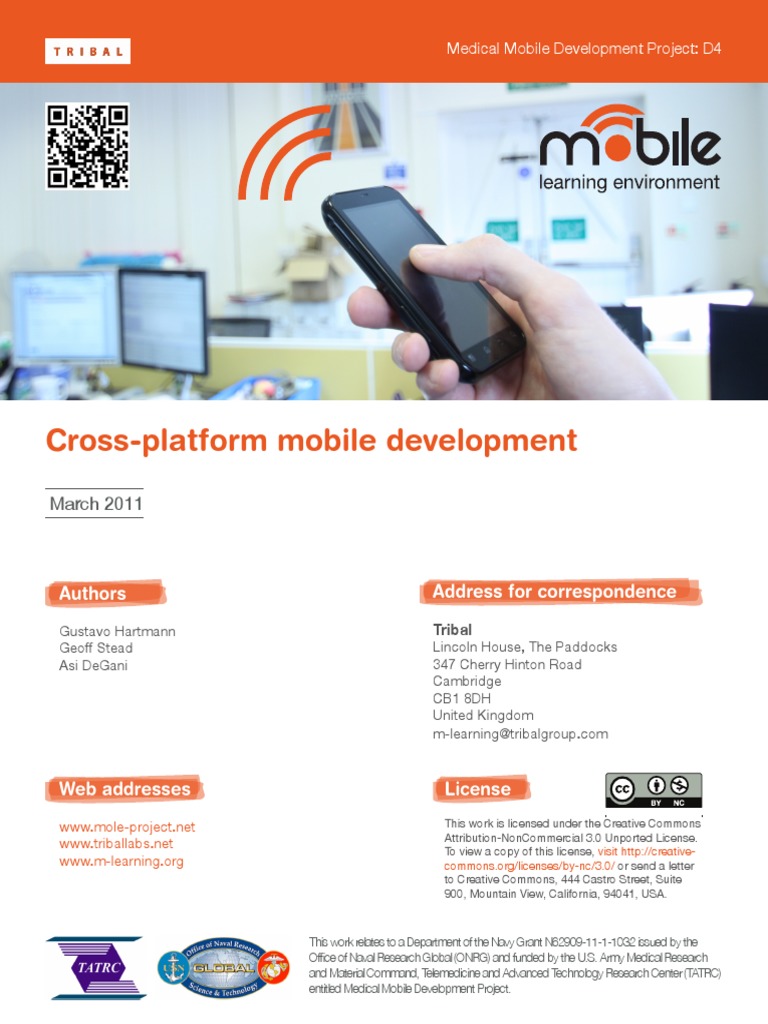 Cross-Platform Mobile Development PDF | PDF | Mobile App | Cross Platform Software