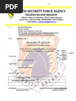 Security Guard Cost Distribution | PDF | Finance & Money Management