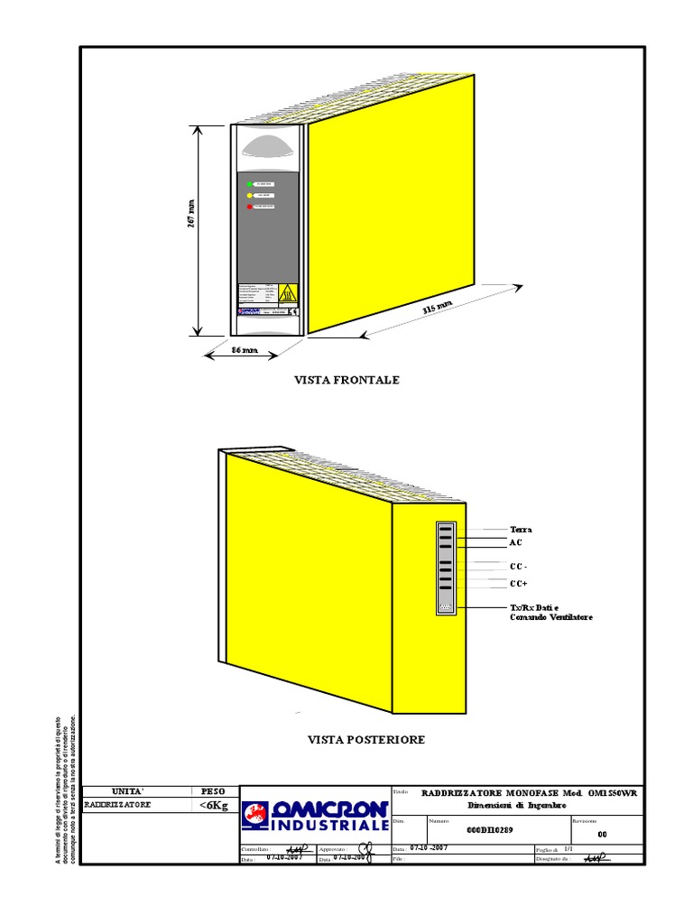 Diagramas Modulo OM-1S50 | PDF