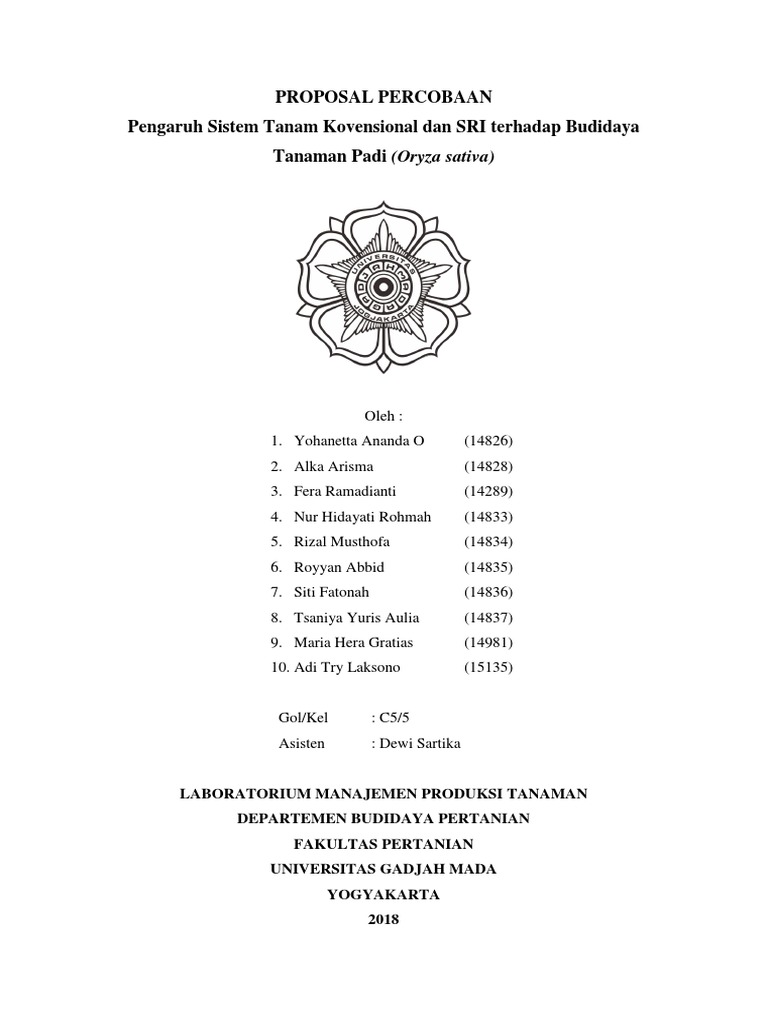 Proposal Budidaya Tanaman Semusim | PDF | Teknologi & Rekayasa