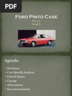Ford Pinto Case Study | PDF
