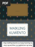 DLL-filipino-9 Unang Markahan | PDF