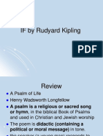 If by Rudyard Kipling Lesson Plan | PDF | Lesson Plan | Poetry